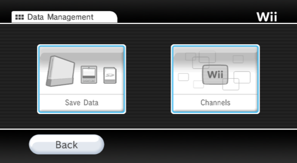 Wii Menu - Rare Gaming Dump