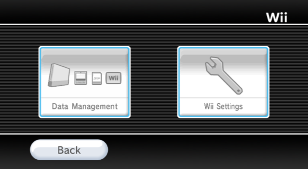 Wii Menu - Rare Gaming Dump