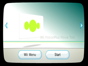 Wii MotionPlus Movie Tool - Rare Gaming Dump